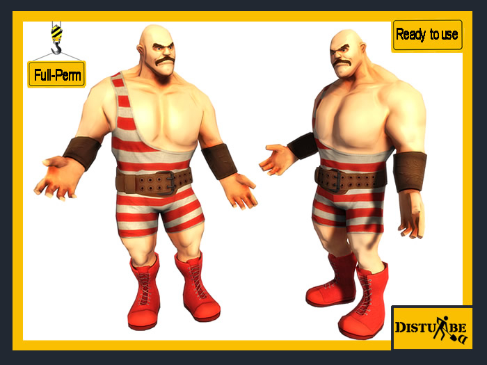 Second Life Marketplace - ::DisturbeD:: Horror Circus - Strongman ...