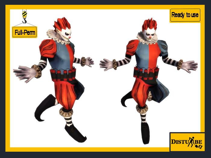 Second Life Marketplace - ::DisturbeD:: Horror Circus - Juggler 2 ...