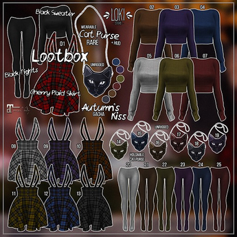 Second Life Marketplace - 21.Loki - Warm&Cozy GACHA - Chocolate Top ...