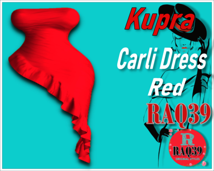 Second Life Marketplace - [R39] Kupra Carli Dress Red