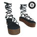 Second Life Marketplace - Belle Spring Sandals (Blue) Maitreya (WEAR)