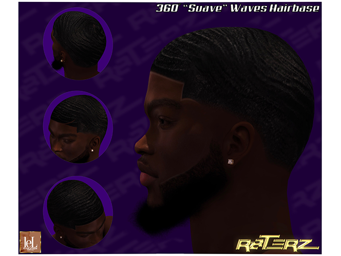 Second Life Marketplace - R8TERZ - 360 Suave Waves Hairbase