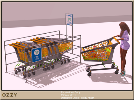 Second Life Marketplace - *$OZZY$* Shopping Cart