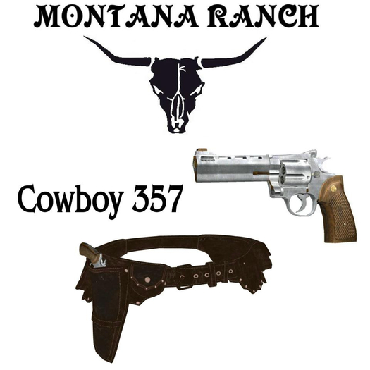 Second Life Marketplace - Cowboy 357 Gun Box