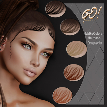 Second Life Marketplace - [OMEGA and CATWA] GO_MalkeColors Hair Base ...