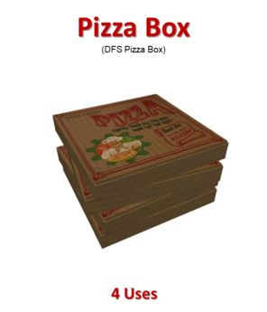 Second Life Marketplace - DFS Pizza Box (Texture Only)