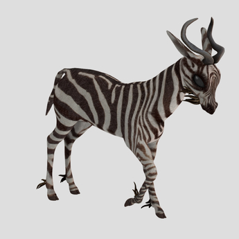 Second Life Marketplace - [Culprit] Qilin - Zebra *RIDABLE*