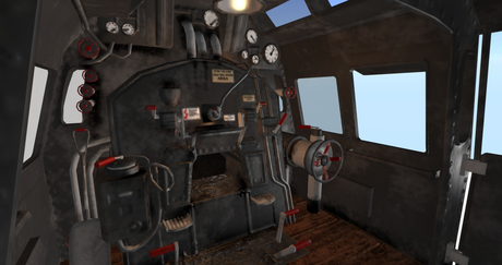 Second Life Marketplace - German steam locomotive Mesh