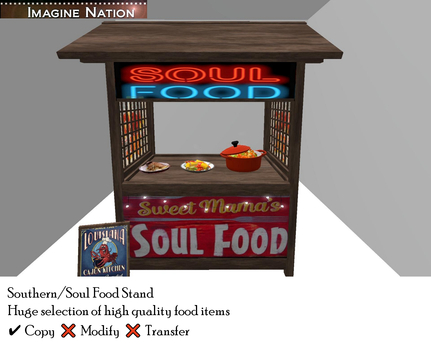 Second Life Marketplace - Soul Food Stand