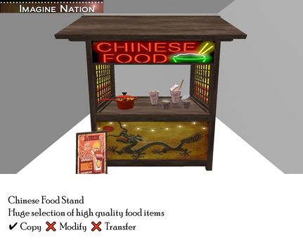 Second Life Marketplace - Asian/Chinese Food Stand
