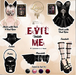 Second Life Marketplace - Luas Evil Inside Me Purse Black - Skull