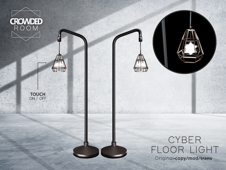 Second Life Marketplace - Crowded Room - Cyber Living Room Fatpack - PG