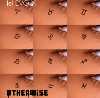 Second Life Marketplace - Otherwise zodiac tattoo taurus (evox)
