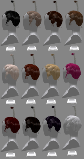 Second Life Marketplace - Japanese Lord Full Hairs