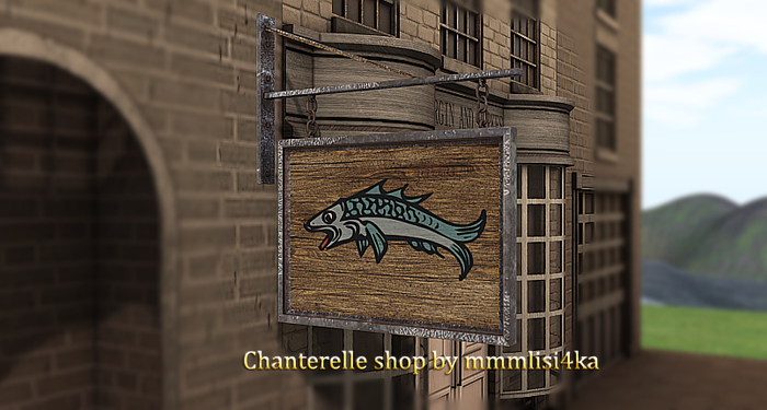 Second Life Marketplace - Anachron - Medieval Sign Gacha - Fish
