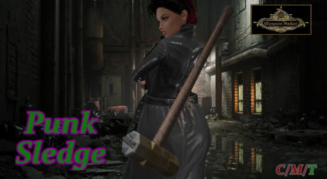 Second Life Marketplace - Punk Sledge hammer {Unity Maxim}