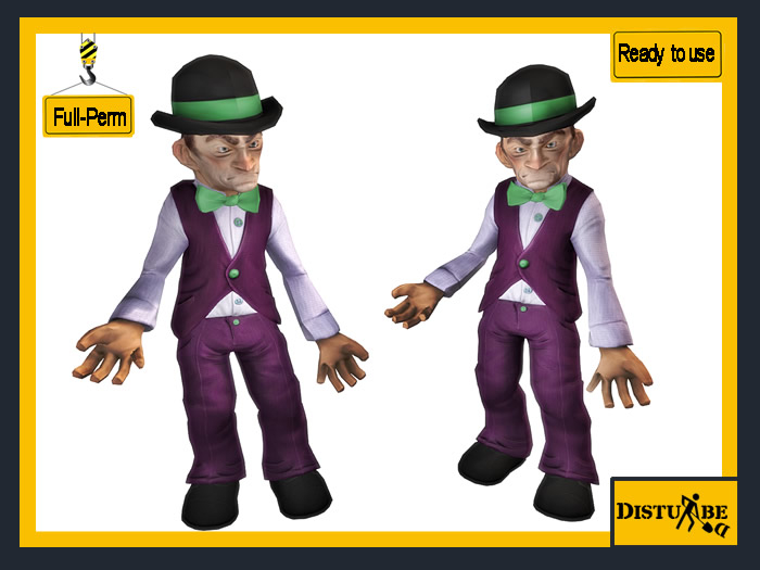 Second Life Marketplace - ::DisturbeD:: Horror Circus - Midget 1 - FULL ...