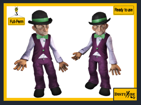 Second Life Marketplace - ::DisturbeD:: Horror Circus - Midget 1 - FULL ...