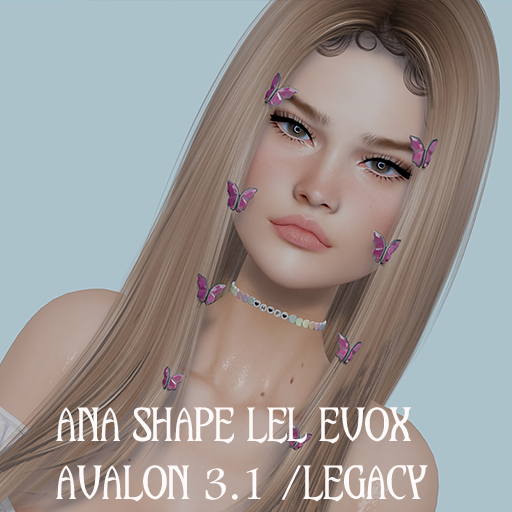 Second Life Marketplace - pc// ANA SHAPE. lelutka evo avalon3.1+ legacy ...