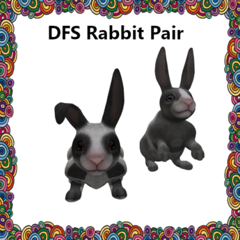 Second Life Marketplace - DFS Rabbit Pair ( Texture )