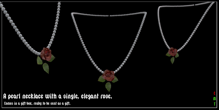 Second Life Marketplace - Misty Jewelry - Rose necklace