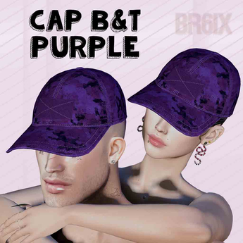 Second Life Marketplace - [BR6IX] CAP B&T [ROXO]