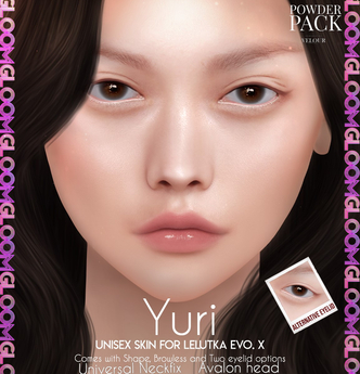 Second Life Marketplace - POWDER PACK LELUTKA EVO X AUGUST 21'