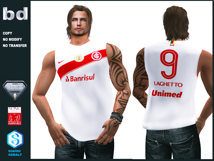 Second Life Marketplace - [bd] MAN 147 001 CAMISA INTERNACIONAL UNPACK