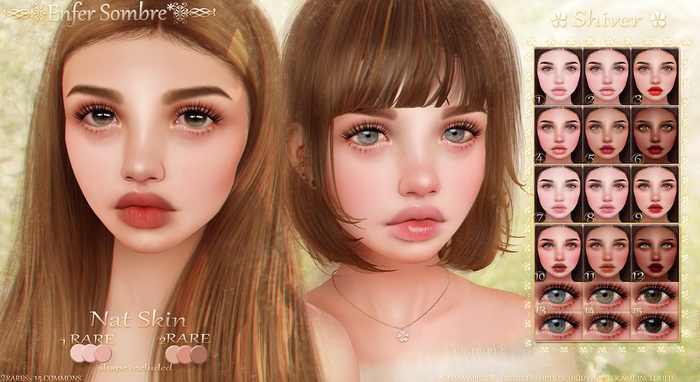 Second Life Marketplace - (Enfer Sombre*) Catwa Skin applier - Nat {Sun ...