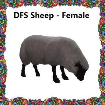 Second Life Marketplace - DFS Sheep - Female ( Texture )