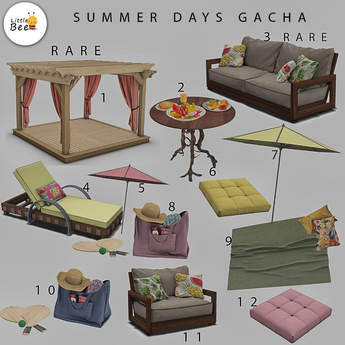 Second Life Marketplace - Little Bee Summer Days gacha 6