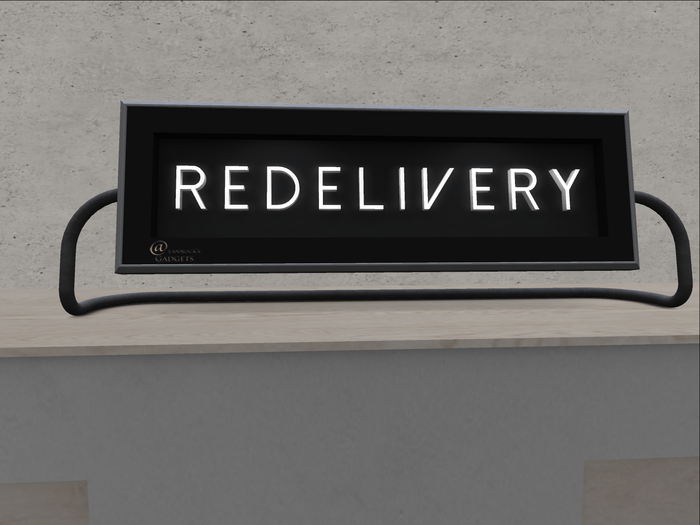 Second Life Marketplace - Redelivery Terminal Desk