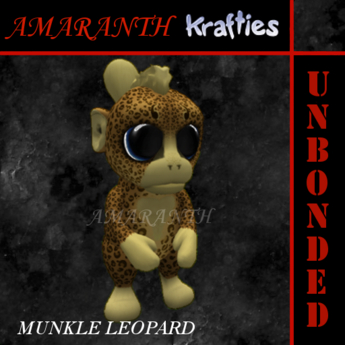 Second Life Marketplace - KRAFTIES Unbonded Munkle(Leopard) (Mind) +41 ...