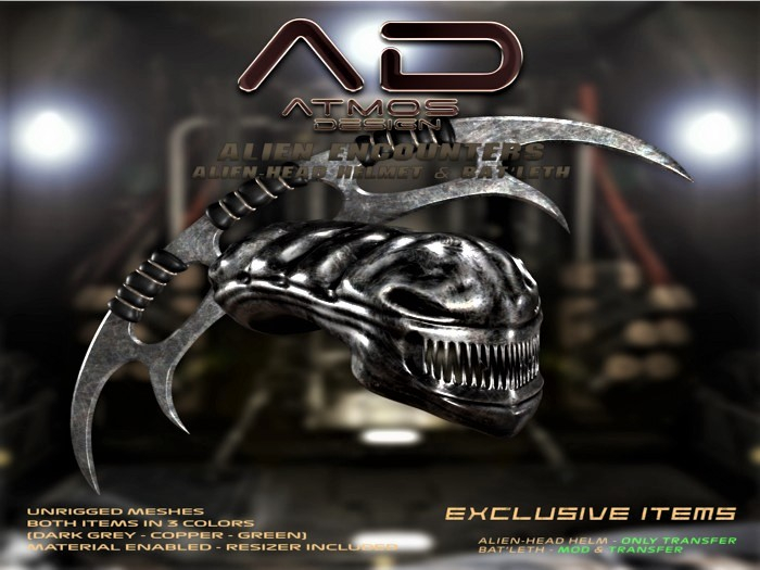 Second Life Marketplace - [AD] - Alien Encounters SET - EXCLUSIVE ITEMS