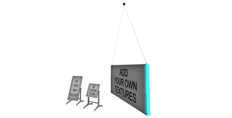 Second Life Marketplace - TIS Display Boards