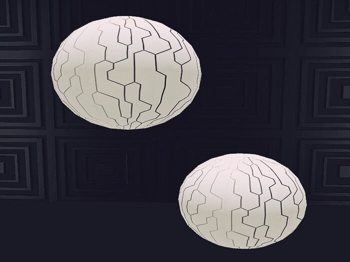 Second Life Marketplace - SYFY Floating Orb White/Black