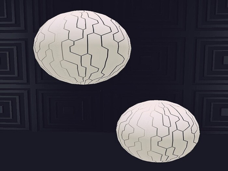 Second Life Marketplace - SYFY Floating Orb White/Black