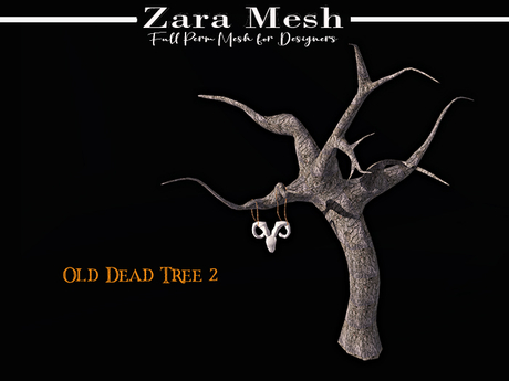 Second Life Marketplace - Zara Mesh - Halloween - Old Dead Tree 2 ...