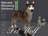 Second Life Marketplace - Pet Wolf Grey WWG