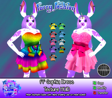 Second Life Marketplace - ~FF~ Sophia Dress