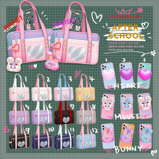 Second Life Marketplace - CHACHA. after school / 10