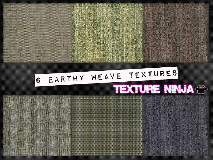 Second Life Marketplace - TEXTURE NINJA -> Earthy weave textures