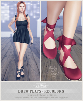 Second Life Marketplace - friday - Drew Flats (Demo)