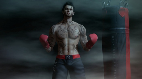 Second Life Marketplace - ACT5-698-Male Boxer 5 Pose (Unisex) BOXED