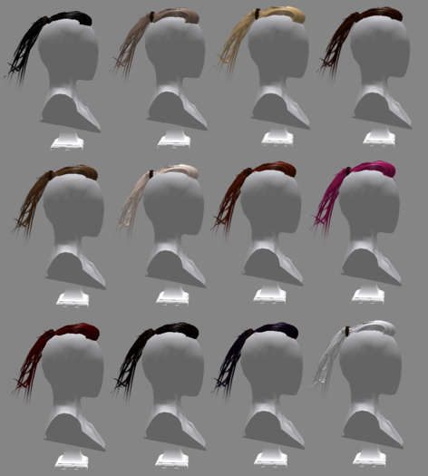 Second Life Marketplace - Irokese Iroquois Ponytail