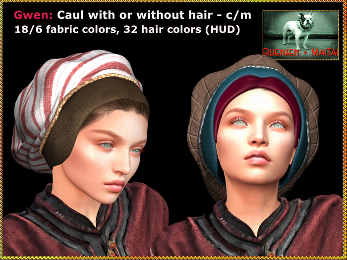 Second Life Marketplace - Bliensen + MaiTai - Gwen - Caul with or ...