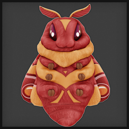 Second Life Marketplace - {Sakura} Moth Plushie - Godric