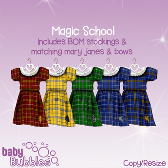 Second Life Marketplace - ::BB:: Magic School Dress - Eagle
