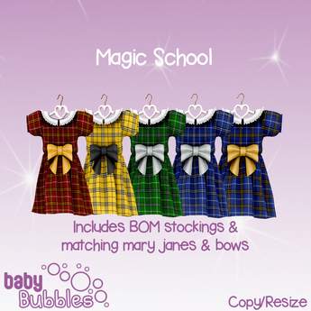 Second Life Marketplace - ::BB:: Magic School Dress - Eagle