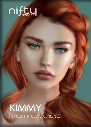 Second Life Marketplace - :NiFty: KIMMY shape for Lelutka Evo X Ceylon 3.1